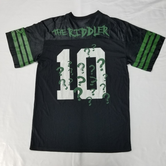 The Riddler | Shirts | The Riddler Sport Jersey Licensed Dc Comics ...